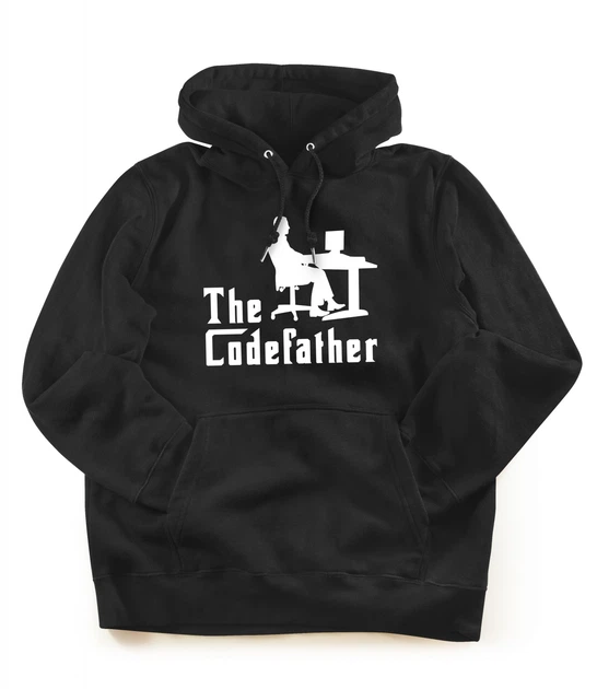 Худи Для Айтишника / Программиста The Codefather 2XL Черная – Брендовая ...