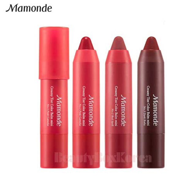 Набор тинтов для губ Mamonde Creamy Tint Color Balm mini best 3 color ...