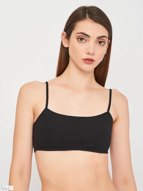 Бюстгальтер без косточек хлопковый Conte Basic Collection Lbe 2017 20С-1057ТСП 2XS/XS Black ...