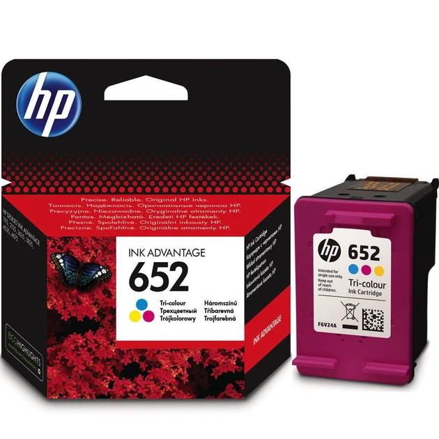 Картридж HP DeskJet Ink Advantage 3835 HP 652 Color F6V24AE – фото ...