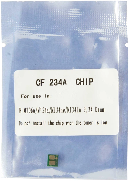 Чіп HP LaserJet Ultra M134, M134a, M134fn WWM Black JYD-HCF234A – фото ...
