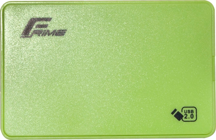 Внешний карман Frime для HDD/SSD 2.5" SATA USB 2.0 Green (FHE14.25U20 ...