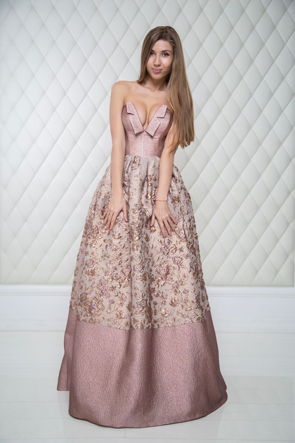 Вечернее платье ANGEL FASHION DRESS ЛИНЭТ 42 лиловый – Брендовая одежда ...