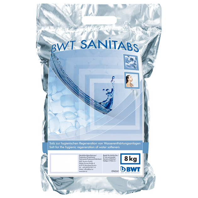Сіль таблетована BWT Sanitabs (8 кг) – фото, відгуки, характеристики в ...
