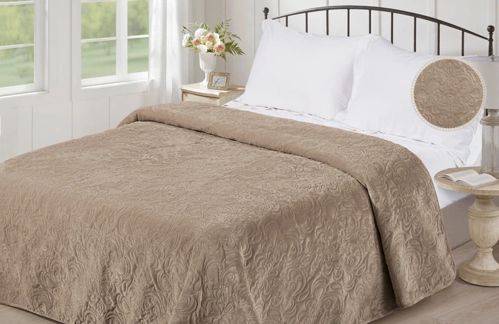 Покрывало Love You 5 200х220 Бежевое (4820000008205) – купить онлайн на ...