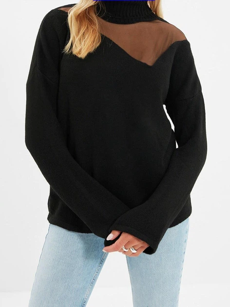 Свитер вязаный женский Ivy Studio 32240865 XS Черный (8787000000312 ...