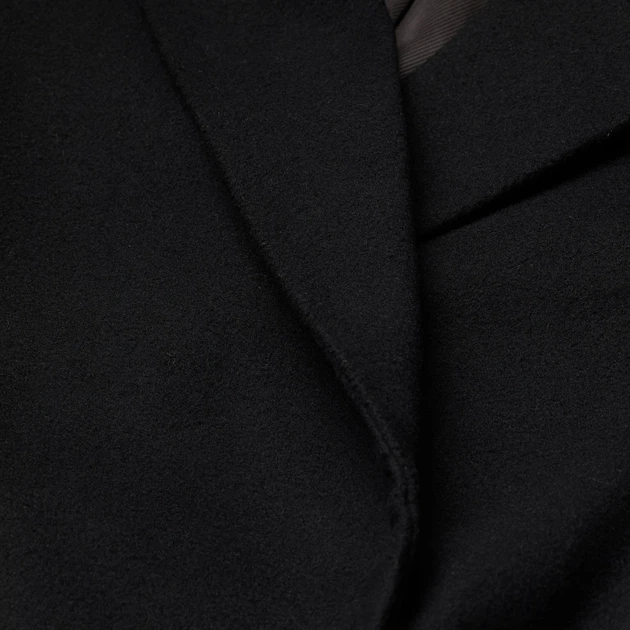 Пальто осеннее длинное женское H&M 1008-8725372 48 Черное ...