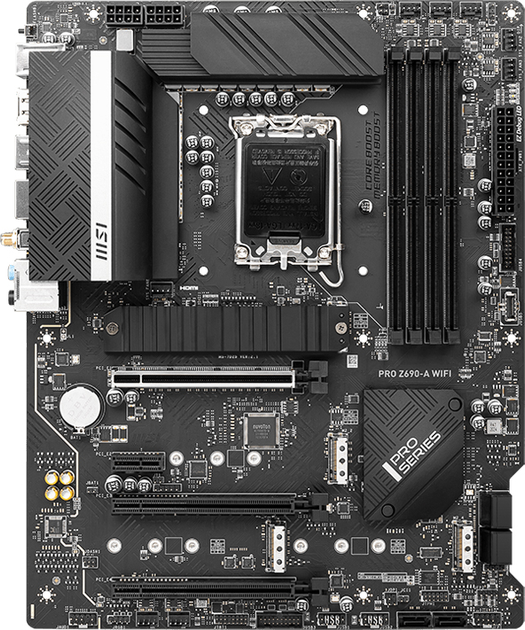 Материнская плата MSI Pro Z690-A Wi-Fi DDR5 (s1700, Intel Z690, PCI ...