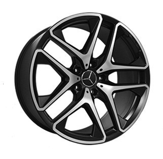 Диски R20 5x130 35 9.5J h 84.1 MR2188 MATTE-BLACK-WITH-MACHINED-FACE ...