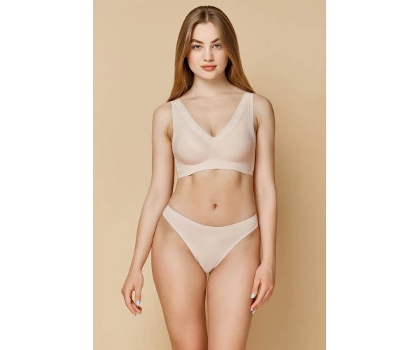872-070 beige Комплект бесшовного белья Obrana 75B/C-M – Брендовая одежда | ROZETKA