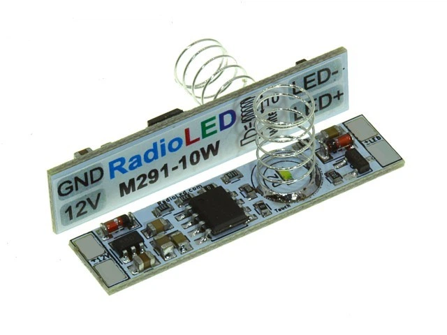 Сенсорный диммер для профиля I= 3A, пружина=10мм, M292D-3A (White Led ...