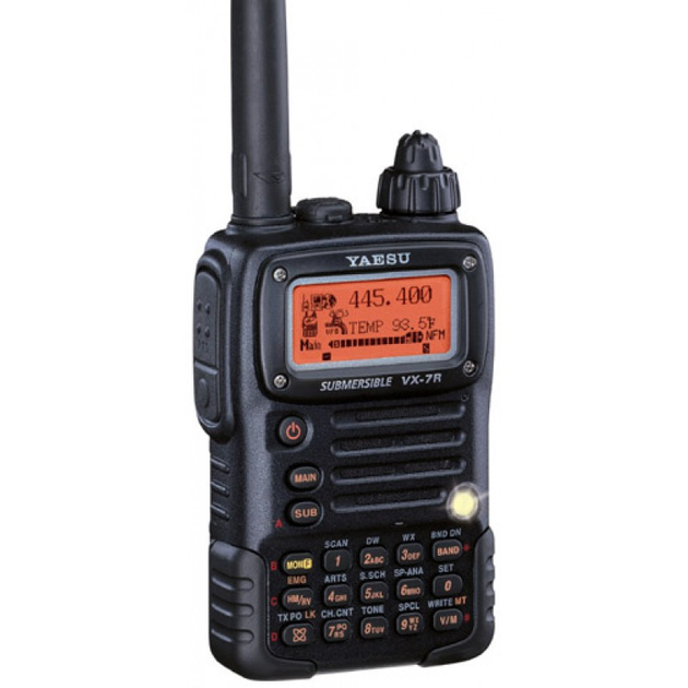 Рация портативная, сканер частот Yaesu VX-7R Black – фото, отзывы ...