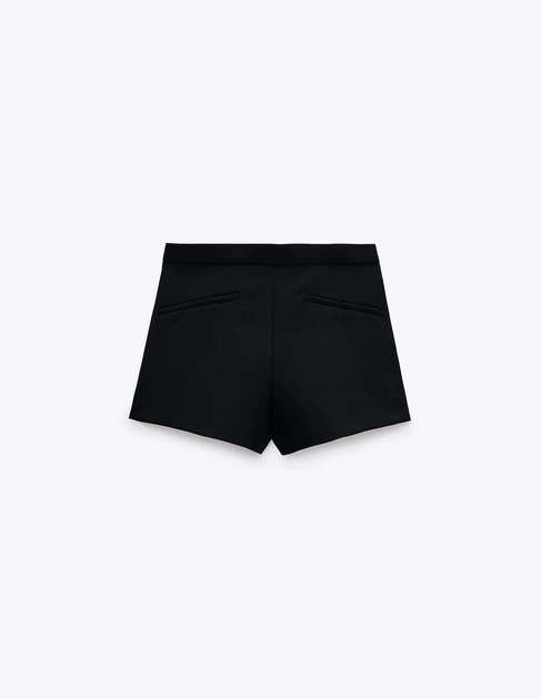 Шорты Zara Ж1078525 (7385/293/800) цвет черный M – Брендовая одежда | ROZETKA