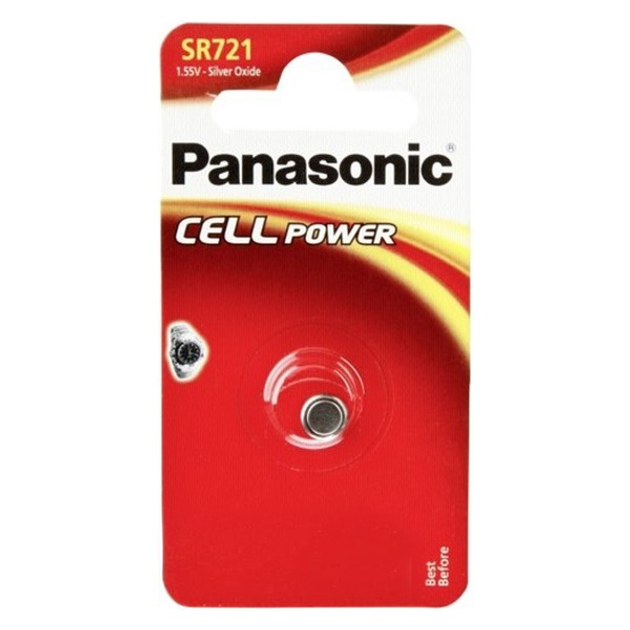 Батарейка Panasonic серебряно-цинковая SR721(361, V361, D361) блистер ...