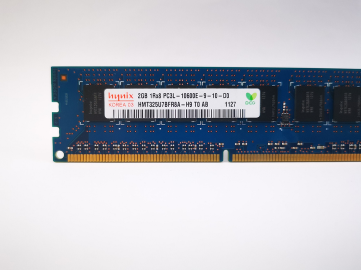 Оперативная память Hynix Ddr3l 2gb 1333mhz Pc3l 10600e Ecc