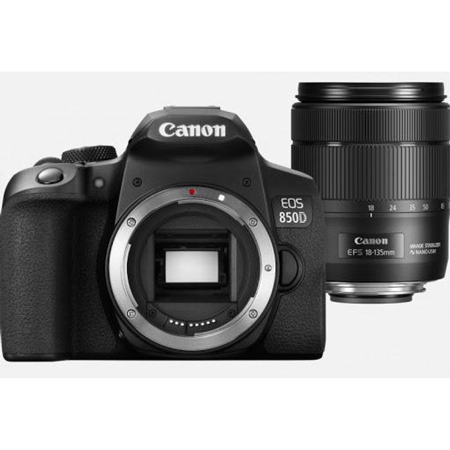 Зеркальный фотоаппарат Canon EOS 850D kit (18-135mm) IS USM (3925C021 ...