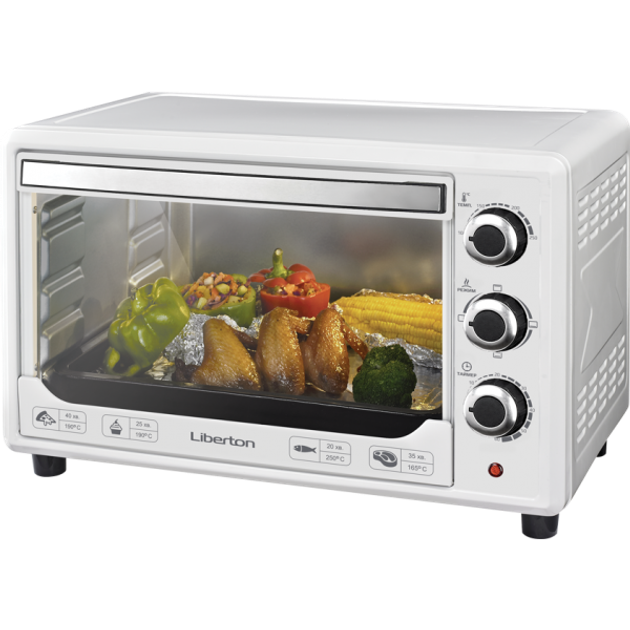 Электрическая печь Liberton LEO-380 хлебопечка гриль 38 л 1600W 3 ...