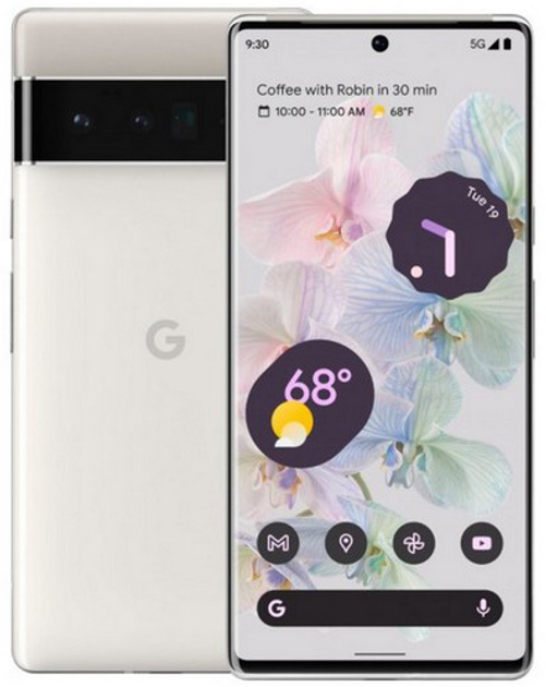 Мобильный телефон Google Pixel 6 Pro 12/128GB Cloudy White – фото ...