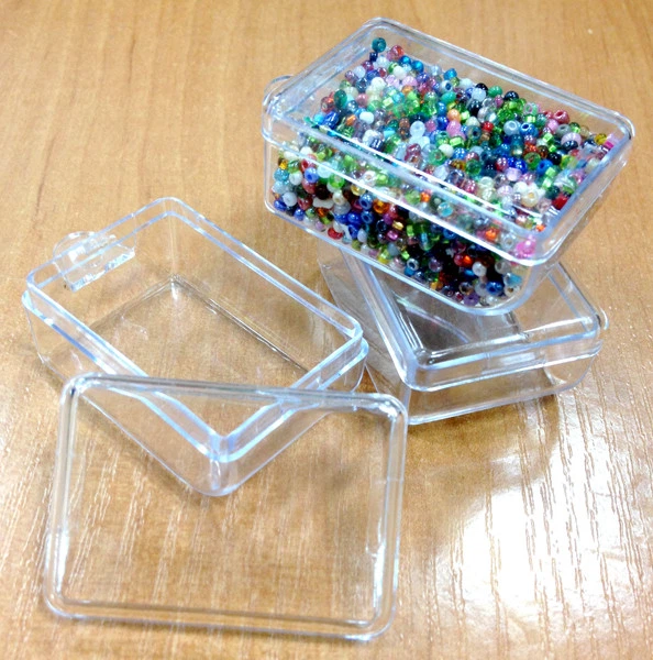Комплект органайзерів для бісеру Клік 10 шт фото відгуки характеристики в інтернет магазині