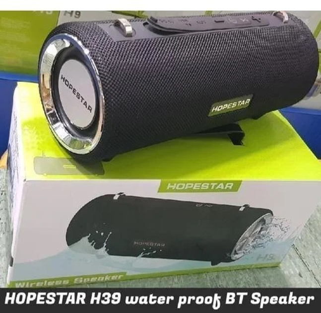 Портативна стерео колонка Hopestar H39 бездротова Bluetooth колонка з ...