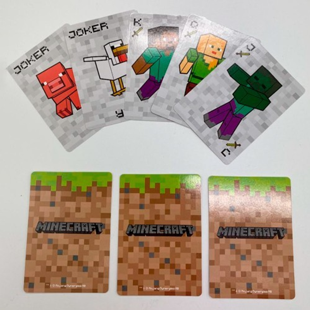 Игральные карты Minecraft Майнкрафт 54 шт – фото, отзывы ...