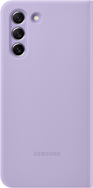 Чехол-книжка Samsung Smart Clear View Cover для Samsung Galaxy S21 FE Lavender (EF-ZG990CVEGRU ...