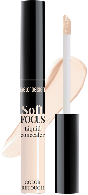 Консилер жидкий BelorDesign Soft Focus тон 102 светлый бежевый 7 г ...