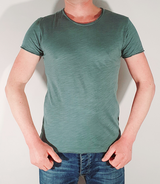 Футболка мужская Y.TWO JEANS F038 L Зеленый от продавца: Shtorm – в ...