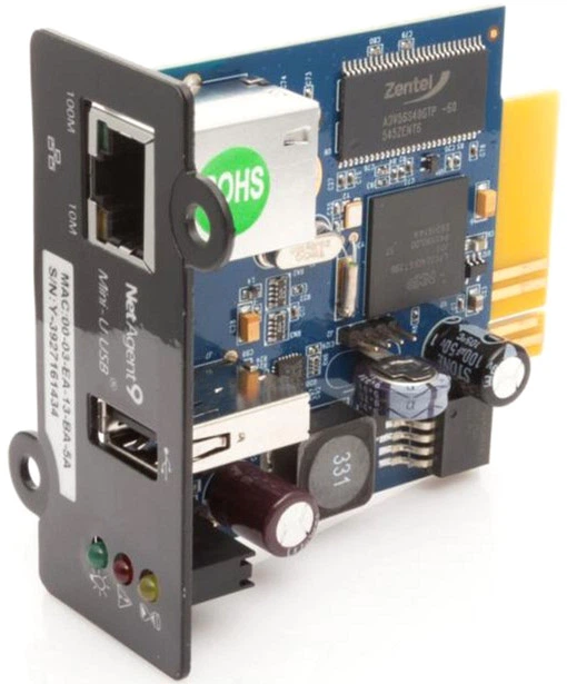 SNMP-адаптер Powercom DA807 для серии MACAN моделей MAC, MRT – фото, отзывы, характеристики в ...