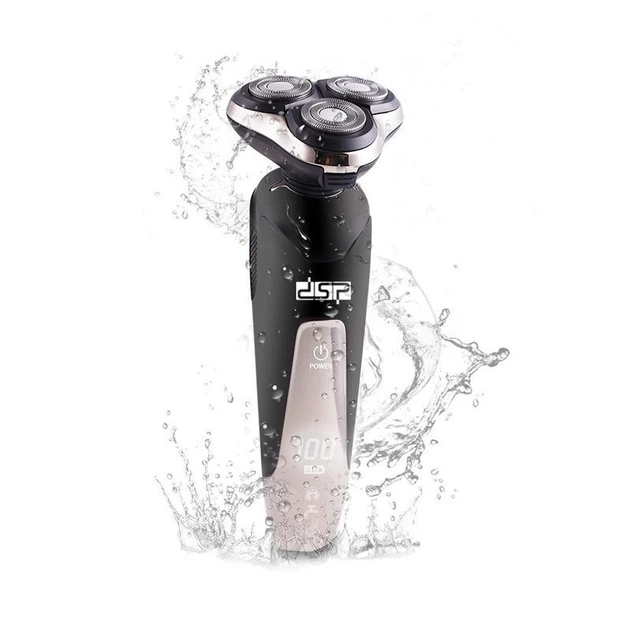 Бритва Електрична на 3 плаваючі головки DSP 60017 Роторна Електробритва ...