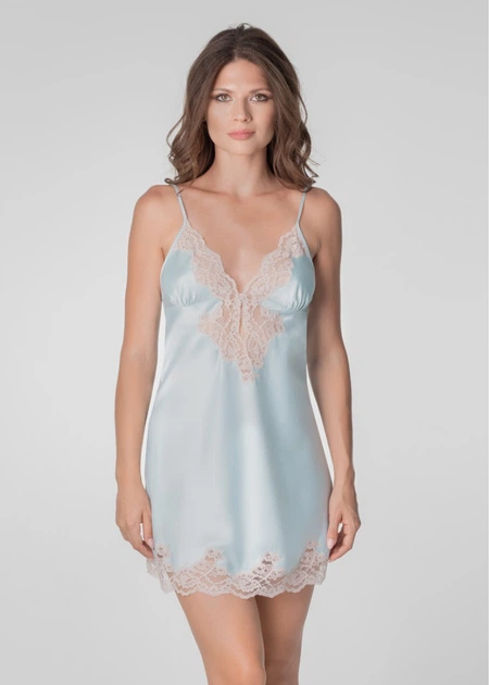 Сорочка Aquamarine 1176 Komilfo лазурный XL 1176 от продавца: Comme il faut – в интернет ...