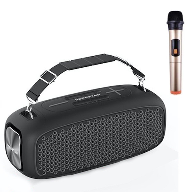 Большая портативная блютуз колонка HOPESTAR A30 PRO BASS BOOST ...