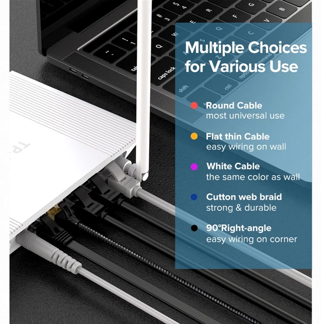 Патч-корд Ugreen NW102 Cat 6 U/UTP Lan Cable 2 м Black (20160) – фото ...