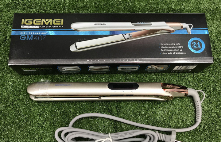 Утюжок для волос Gemei GM-407 – фото, отзывы, характеристики в интернет ...