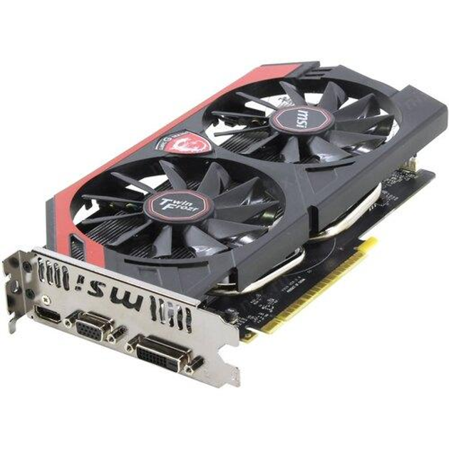Видеокарта MSI GTX 750Ti 2Gb OC (N750Ti TF 2GD5/OC), б/в – низькі ціни ...