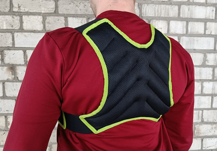Жилет утяжелительный EasyFit JetPack-5 кг (фиксированный утяжелитель с ...