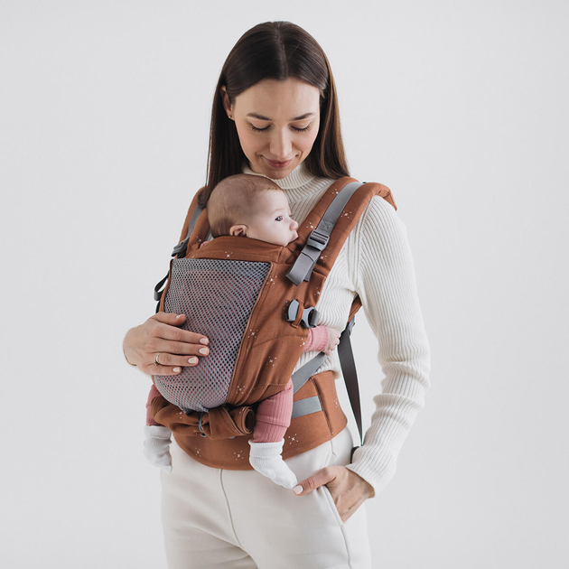 Эрго-рюкзак ONE+ COOL Organic Love Carry Карамель | Быстрая доставка от ...