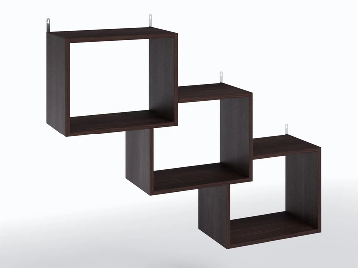 Навісна поличка Moreli T 10 Ш 1120 В 850 Г 250 Венге фото відгуки характеристики в