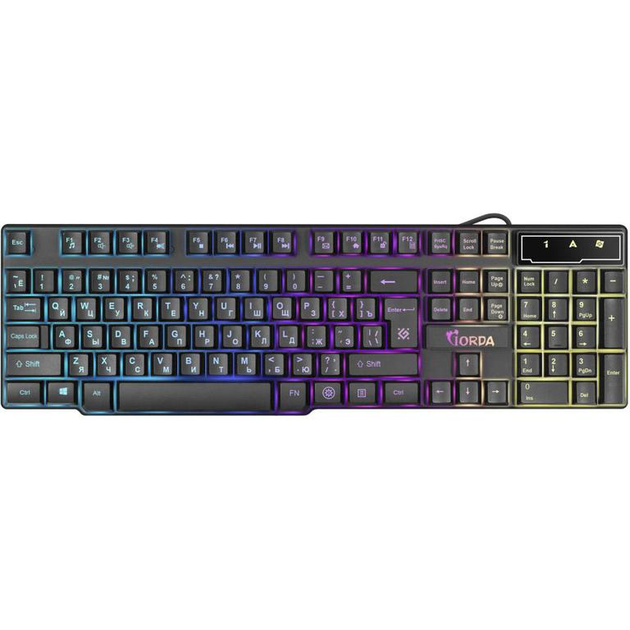Клавиатура Defender Gorda GK-210L RU RGB (45210) – фото, отзывы ...