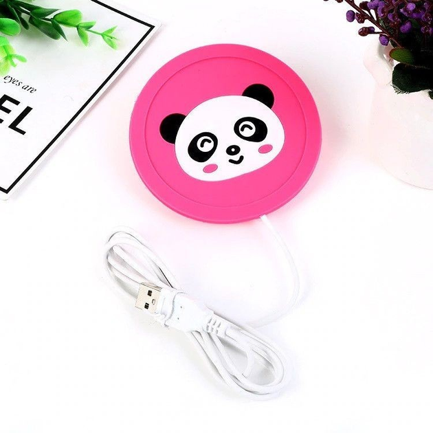 Силиконовая USB подставка для чашки с подогревом (под чашку кружку ...