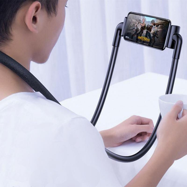 Держатель для телефона Baseus New Neck-Mounted Lazy Black SUJG-ALR01 ...