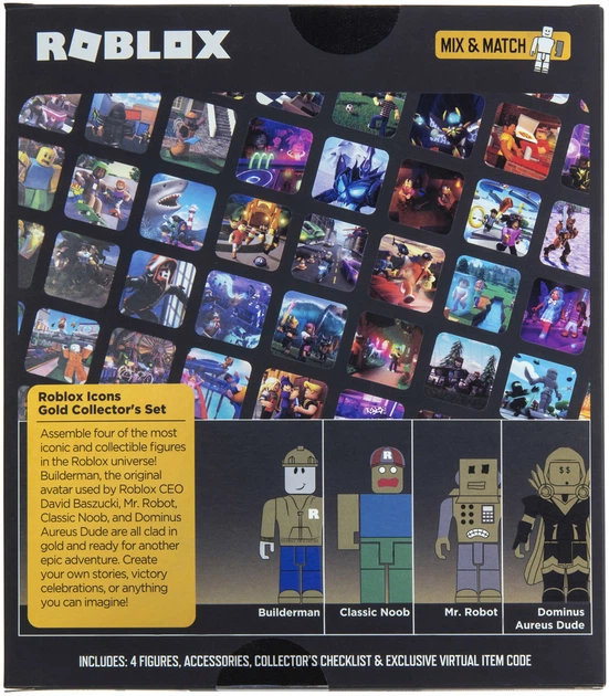 Ігрова колекційна фігурка Roblox Jazwares Four Figure Pack Icons - 15th ...