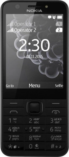 Телефон кнопочний Nokia 230 сірий – фото, отзывы, характеристики в ...