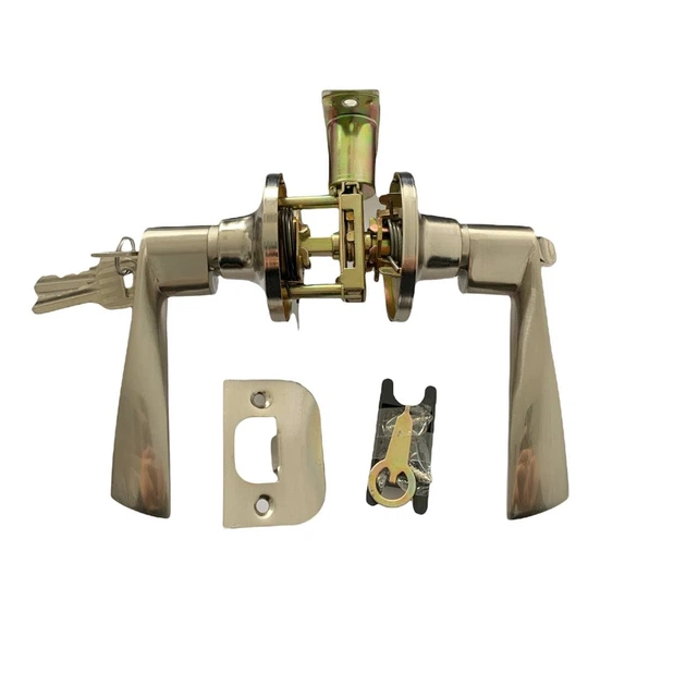 Ручка із ключем Sofia для міжкімнатних дверей двостороння сатин фото отзывы характеристики