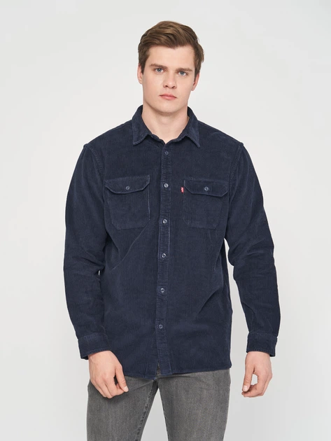 Сорочка Levi's Jackson Worker 19573-0158 M Navy Blazer (5400970727191 ...