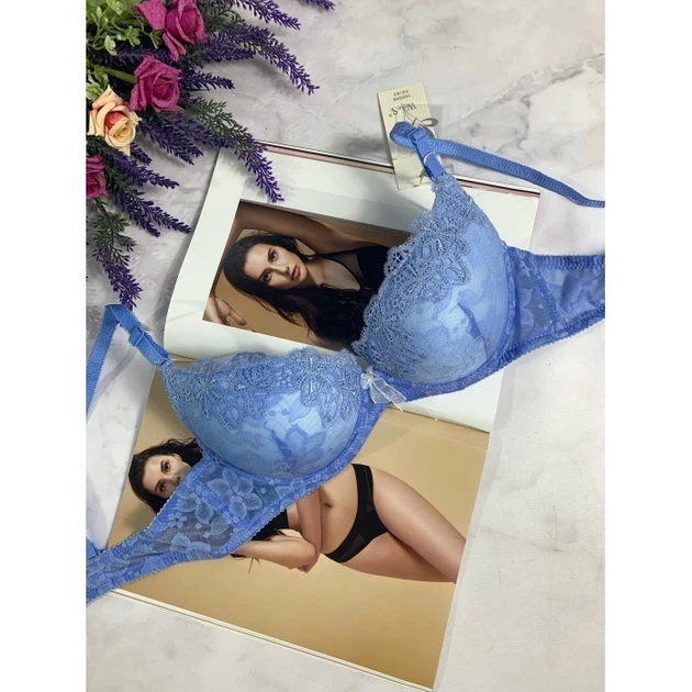 Бюстгальтер жіночий 80B Weiyesi блакитний 9225 – Брендовий одяг | ROZETKA