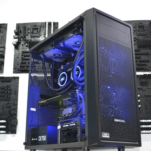 Двухпроцессорная рабочая станция PowerUp #288 Xeon E5 2660 v3 x2/32 GB ...