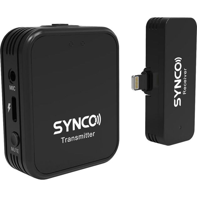 Бездротова мікрофонна система Lightning айфон Synco WAir-G1 iPhone ...