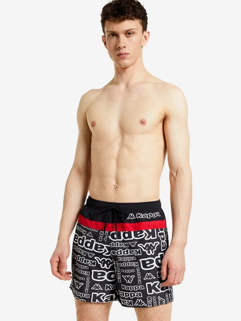 Шорти плавальні Kappa 107651-BW 52 Чорний/Білий (04670036825739) – в ...