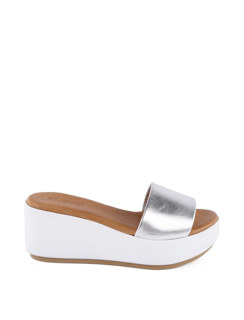 Сабо INUOVO 123028 Серебряный 37 от продавца: m.ton – в интернет-магазине ROZETKA | Купить в ...